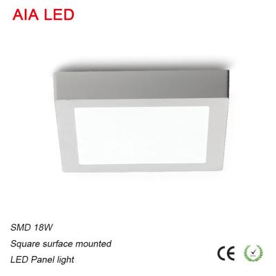 China AC85V-265V Surface mounted white 18W LED panel light/D design for sale