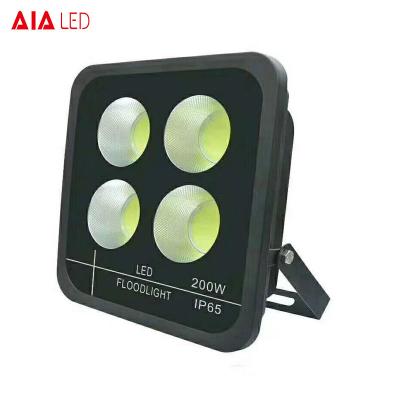 China Exterior IP65 black 200W LED Flood lighting led spotlight for yard decoration for sale