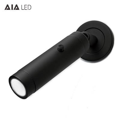 China Recessed mounted led reading light/indoor led bed wall light led bedside wall light for hotel for sale