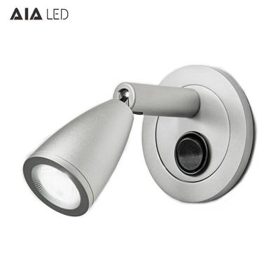 China Contemporary interior bedside reading light & led headboard wall light bed wall light for hotel for sale