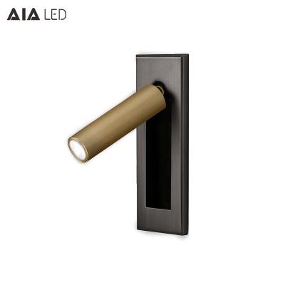 China hotel led flexible arm bedside reading light/headboard wall light book/hotel wall reading light for sale