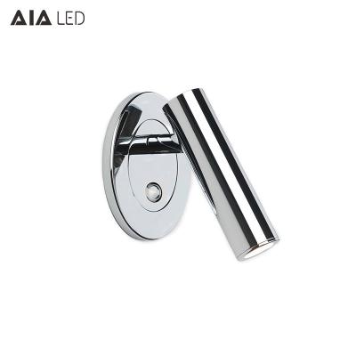 China Surface mounted indoor bedside reading light/led bed wall light headboard wall light for hotel project for sale