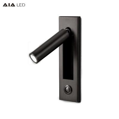 China Adjustable led bed wall light&indoor led headboard wall light &led wall reading light for apartment project for sale