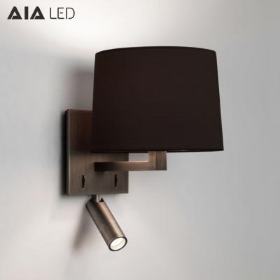 China E27 holder and 3W LED indoor flexible led reading wall light & inside bed wall light for bedroom for sale