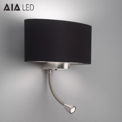 China Modern flexible headboard wall lamp & inside bed board wall light bed wall lamp for luxury hotels for sale