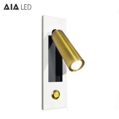 China Modern flexible bed wall light led wall reading light for led headboard wall light for sale
