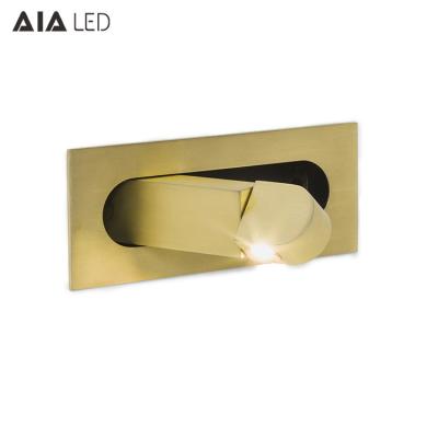 China Adjustable led headboard wall lamp/hotel led bed wall light/led bedside reading wall light for sale