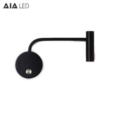 China Hot sell gold led headboard wall light/led book reading wall light/led bed reading wall light for sale