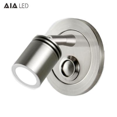 China Surface mounted bed led wall reading lamp led headboard wall light 3W led bedside wall lights for sale