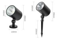 China IP65 Outdoor adjustable garden lights &exterior IP65 spike spot light/ LED lawn light with spike for park for sale