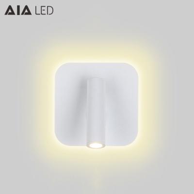 China Hotel led flexible led reading lamp headboard wall light headboard reading lamp for bedroom for sale