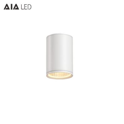 China IP65 waterproof outside round cylinder 7W COB LED downlight&exterior LED down light for washroom for sale