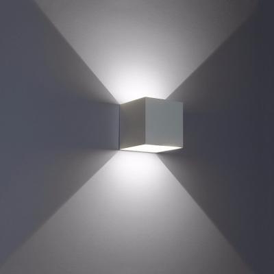 China Waterproof adjustable 0-90degree black white led outdoor wall lights & outside wall light with light sensor for sale