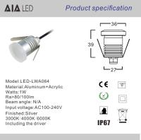 China IP67 Waterproof acrylic underground lights COB inground light/led buried lamp for park for sale