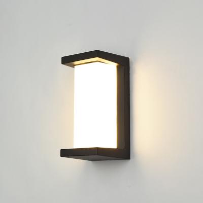 China Waterproof balcony exterior wall light LED outdoor simple single head wall light hotel aisle corridor wall lamp wholesal for sale