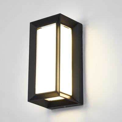 China Super bright outside wall light waterproof garden light modern minimalist exterior wall light staircase balcony light for sale