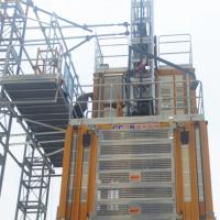 China Lifting Height 500m Construction Site Hoist Galvanised Finishing Vertical Transport System Designed Especially for Plants for sale