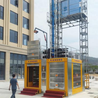 China SC200/200 FIC-08 Fully Intelligent Control Passenger And Material  Rack And Pinion Hoist for sale