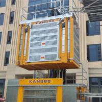 China High Buildings Construction Site Lift Utilizing VFC Motors Drive Unit and Double Cage Offering Vertical Transport Solutions for sale