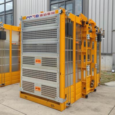 China Inverter Control Passenger and Material Hoist The Perfect Choice for Rack And Pinion Lift Construction for sale
