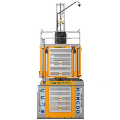China High Capacity Construction Lift for Sand Blasting and Paint or Galvanized 800kg to 3200kg for sale