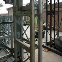 China 650x200x1508 mm Mast Section Size Construction Hoist Equipped with Frequency Conversion Control Motors for sale
