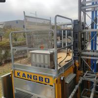 China Lifting Height 500m Construction Site Hoist Galvanised Finishing Vertical Transport System Designed Especially for Plants for sale