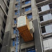 China Mast Climber Construction Site Hoist Developed under European Regulation Produced by Robots Offering Construction Access for sale