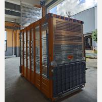 China Max Height 495 M Temporary Building Hoist Equipped With Rack And Pinion Driven Type Ensuring Stable And Smooth Operation for sale