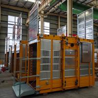 China Hot Dip Galvanized Construction Site Hoist Designed with Safety Measures and Material Hoisting Capabilities for sale