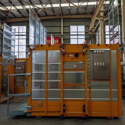 China Galvanised Construction Site Hoist Suitable for Operating Temperature Range -20°C To 50°C Sand Blasting and Paint Options for sale