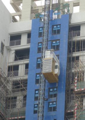 China VFD Motor Control Construction Site Elevator Cage Size Internal 3.2L * 1.5W * 2.35H Meter for sale