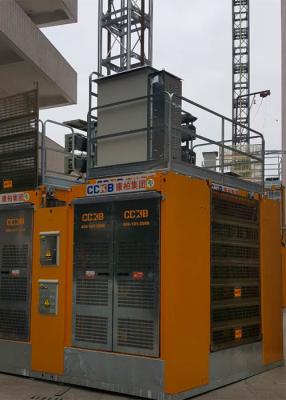 China SC200BD Construction Site Elevator Rack And Pinion Type Max Lifting Height 450M for sale