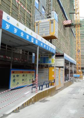 China Low Starting Current Construction Passenger Lift , Rack And Pinion Elevator SC200/200BZ for sale