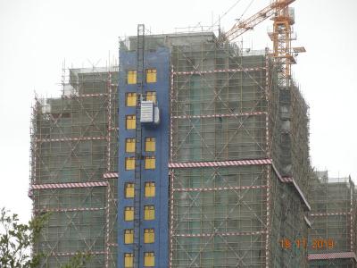 China EN 12159 2012 2500KG Rack & Pinion Personnel Hoist System for sale