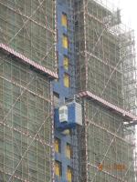 China Three-phase Asynchronous Motor Passenger And Material Hoist With Safety Interlock System Perfect Construction Site Machinery for sale