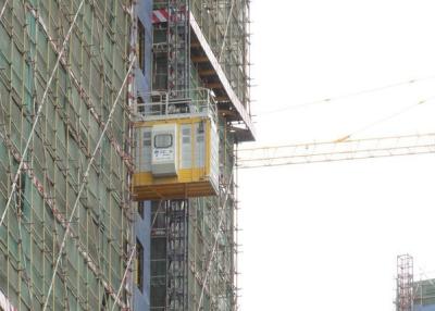 China Rack & Pinion VFC Motor Control 60 M / Min Man And Material Hoist for sale