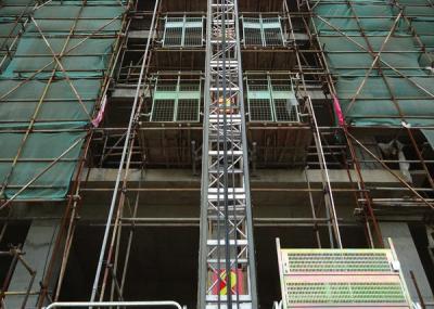 China VFC Motor Control 400M Rack Pinion Construction Man Lift for sale