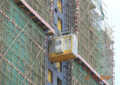 China Waterproof Material Hoist 2000 Kg Rack And Pinion Elevator for sale