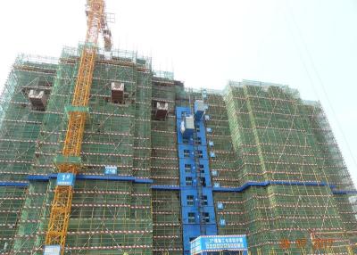 China Double Cage Rack Pinion Lift Construction Passenger Hoist for sale