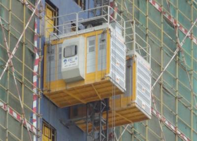 China Twin Cage Transport TUV Passenger And Material Hoist for sale