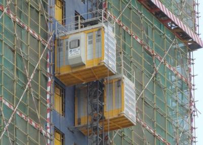 China Double Cage Construction Site 1.5m Passenger And Material Hoist for sale