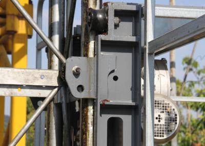 China VFD Single Cage Rack Pinion Hoist 54M/Min For Construction Site for sale
