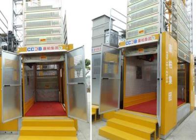 China Rack And Pinion Passenger Material Lift SC200BD SC200/200BD 0-36 M / Min for sale