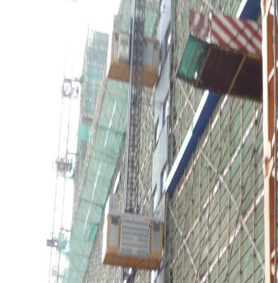 China Builders Rack Pinion Construction Material Elevator TUV Certificated for sale