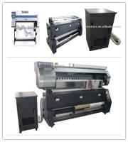 China High Speed 1440dpi Epson Head Roll To Roll Flag Printing Machine for sale