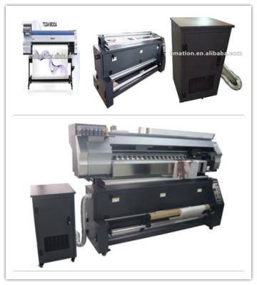 China High Speed 1440dpi Epson Head Roll To Roll Flag Printing Machine for sale