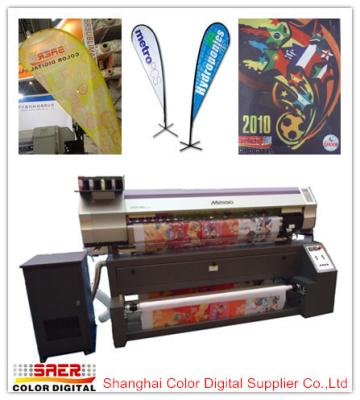 China Roll To Roll Digital Banner Flag Printing Machine High Resolution for sale