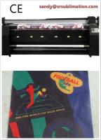 China Large Format Sublimation Digital Textile Printing Machine For Hard Ground Teardrop Flag for sale