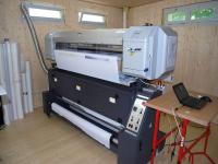 China Vj 1604 Mutoh Sublimation Printer For Flag Curtain Table Fabric Printing for sale